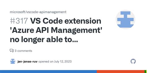 Vs Code Extension Azure Api Management No Longer Able To Connect
