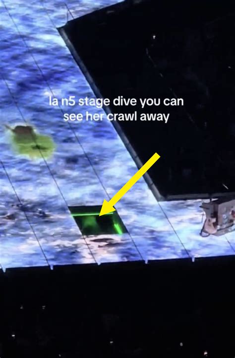 The Mystery Behind Taylor Swifts Stage Dive Revealed