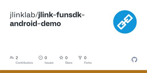 github jlinklab jlink funsdk android demo