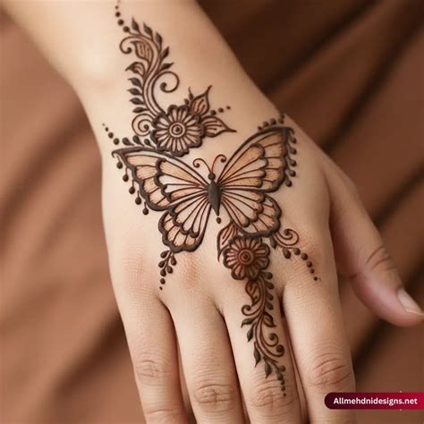 Best 350 Butterfly Mehndi Design Ideas For 2025