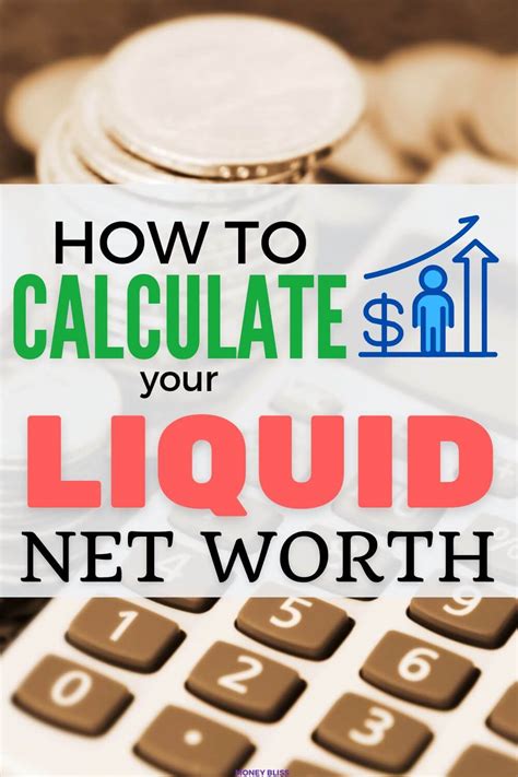 How To Calculate Your Liquid Net Worth And Know What Youre Worth Money Bliss