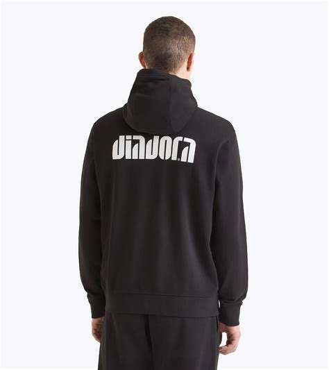 Full Zip Athletic Logo Tracksuit Black Coordinated Tracksuit With Full