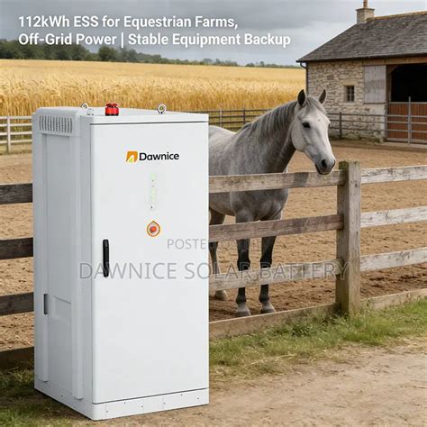 Dawnice 112kwh Industrial Ess With 8000 Cycles Plug And Play Design Don