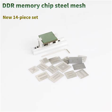 14pcs 로트 풀 세트 Bga Reballing 스텐실 Ddr Ddr2 Ddr2 2 Ddr2 3 Ddr3 2 Ddr3 3 Ddr5 Ddr7 용 키트공구 부품