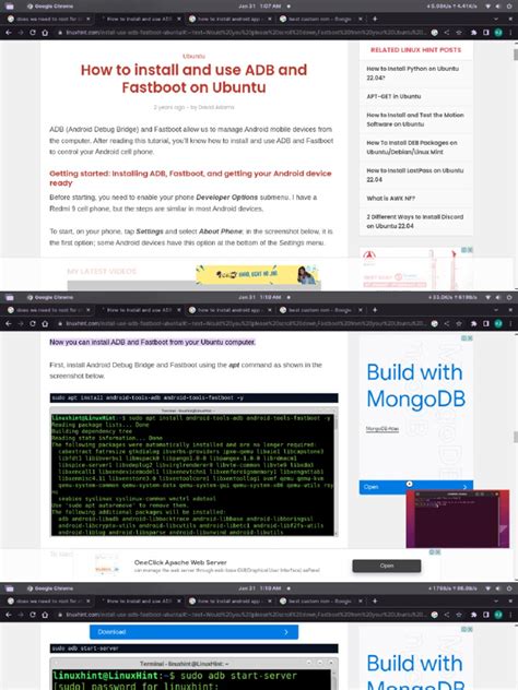 Adbandfastboot Installation And Mobile Rooting Pdf