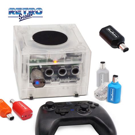 Retroscaler Blueretro Wireless Controllers Adaptor For Ngc Gamecube Console To Ps3 Ps4 Ps5