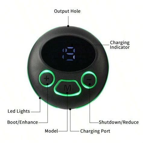 Portable Lcd Display Ems Neck Stretcher Electric Massager 6 Modes Cervical Massage Patch Pulse