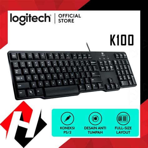 Keyboard Logitech K Keyboard Logitech Wired Ps Murah Lazada Indonesia