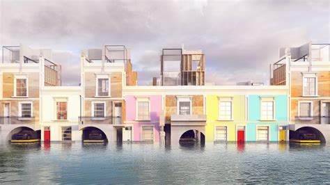 The Dhaus Company Proposes Flood Proof Homage To Georgian Housing