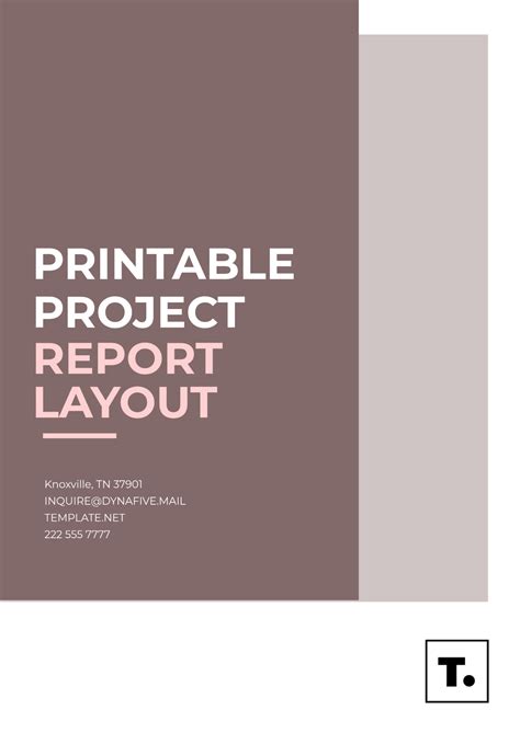 Free Architecture Project Report Template To Edit Online