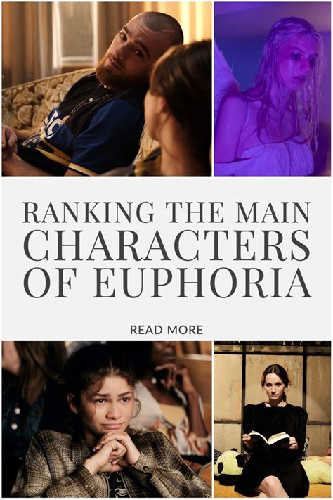 Ranking The Main Characters Of Euphoria In 2022 Tv Quotes Character