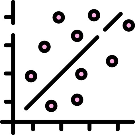 Correlation Special Lineal Color Icon