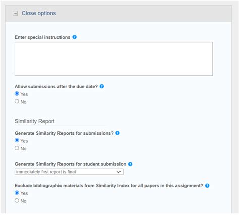 creating a class and assignment on turnitin university digital