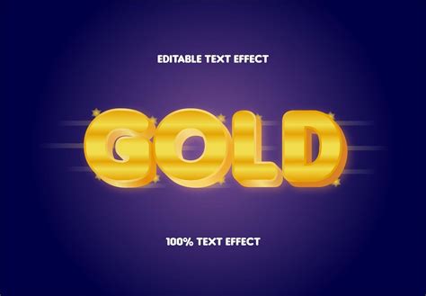 Gold Text Effect Style Premium Graphic By Triplethree Graphic Creative Fabrica