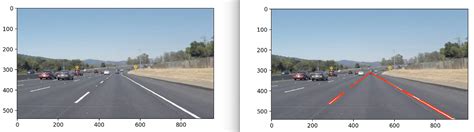 simple lane detection with opencv by matt hardwick medium