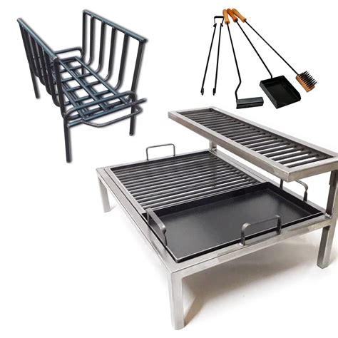 Luxury Argentine Grill With Removable Iron Modules