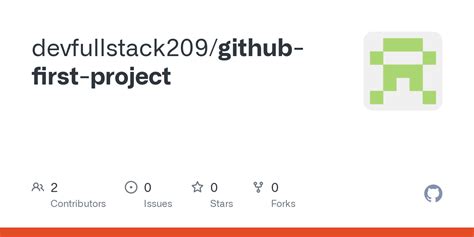 Github Devfullstack209github First Project