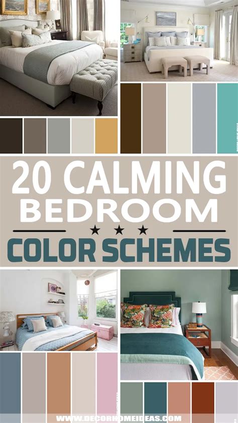 20 Calming Bedroom Color Schemes