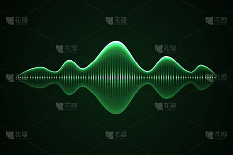 声波 音乐 抽象 形状 黑色 式样 频率 概念 创造力 弯曲