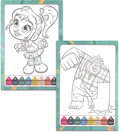 Wreck It Ralph Characters Coloring Pages Cool Cartoon Character Ralph