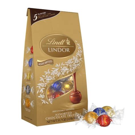 Ultimate 5 Flavor Assortment Lindor Truffles 75 Pc Bag 317 Oz