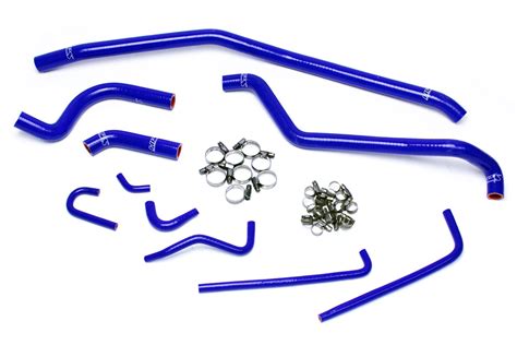 Hps Performance 57 1504 Blue Hps Silicone Radiator Coolant Hose Kit