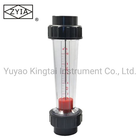 Low Cost Inline Plastic Water Flow Meter For Liquid Rotameter China Inline Water Flow Meter