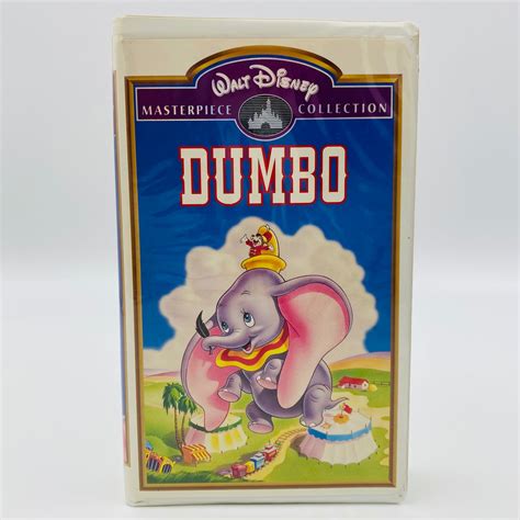 Dumbo Masterpiece Collection Vhs Tape 1996 Walt Disney Home Video