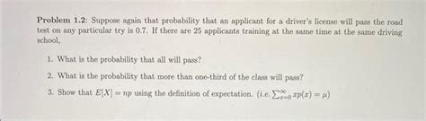 Solved Problem 1 2 Suppose Again That Probability That An Chegg Com