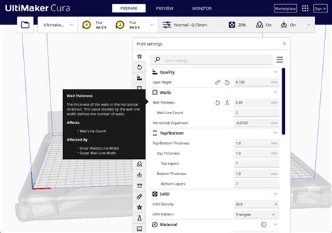 Tabbed Settings Plugin Software Plug Ins Ultimaker Community Of 3d