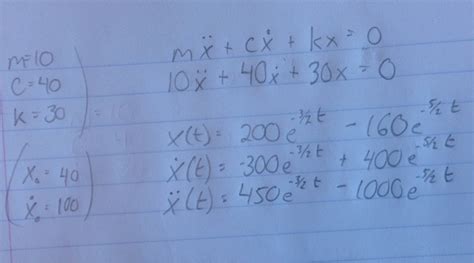 Solved In Matlab Solve The Second Order Differential