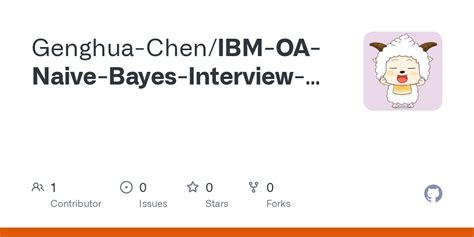 ibm oa naive bayes interview question notebook ipynb at main · genghua