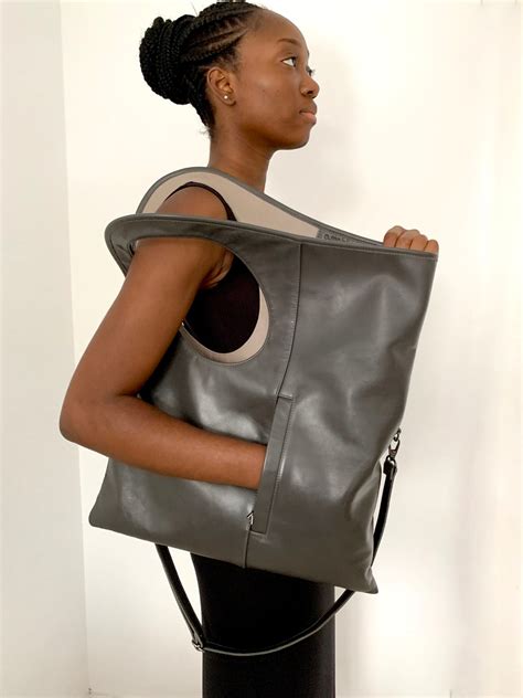 Graue Lederhandtaschen Für Damen Hobo Tasche Aus Leder Asymmetrische Geldbörse Große Leder