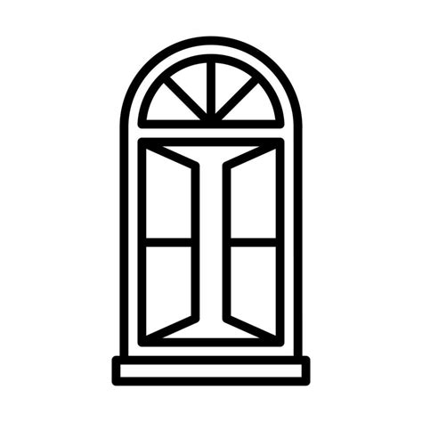 Window Frame Icon Line Illustration 51318684 Vector Art At Vecteezy