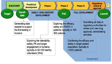 Drug Development Process Poc Proof Of Concept Pk Pharmacokinetics