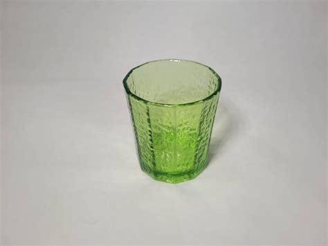 Vintage Glass Cup Ng Etsy