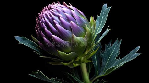 Flower Artichoke Isolated Stock Illustration Illustration Of Cooking