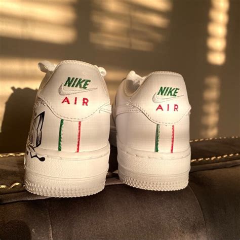 Nike Custom Mexico Air Force 1s Etsy