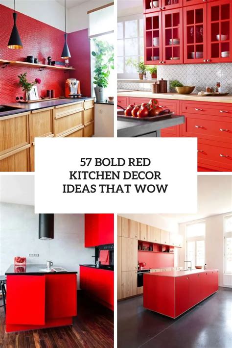 Red Kitchen Accents