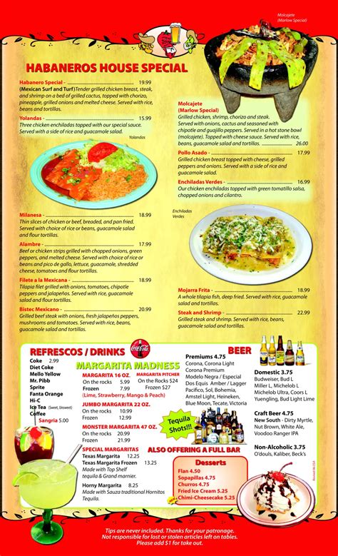 Habaneros Mexican Restaurant