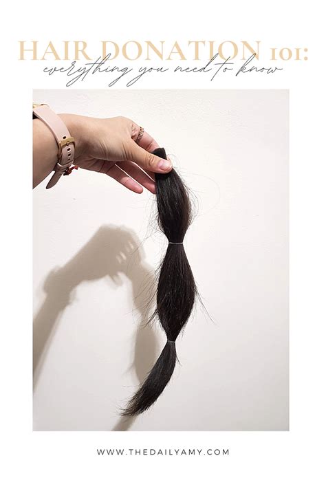 Hair Donation 8 Inches