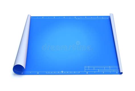 Empty Blueprint Stock Illustration Illustration Of Design 18935904