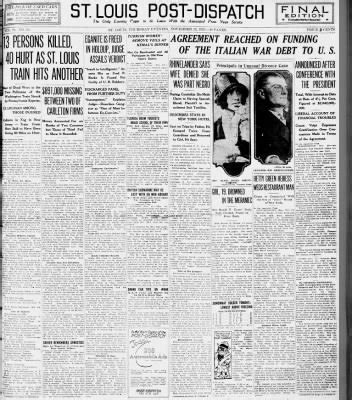 A1 St Louis Post Dispatch Archive