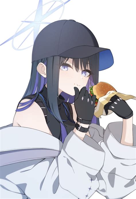 Safebooru 1girl Bare Shoulders Baseball Cap Black Gloves Black Hair