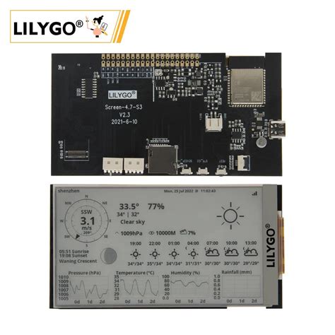 lilygo t5 4 7 inch e paper v2 3 esp32 s3 ink screen t5 4 7