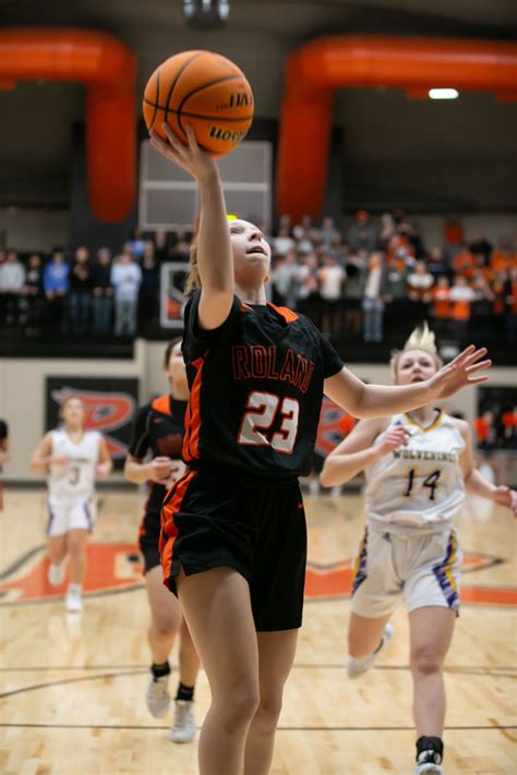 Roland Girls Pull Away From Vian Muldrow Girls Defeat Sallisaw In