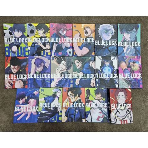 Blue Lock Manga Anime Volume 1 18 English Comic Book Full Set With Out