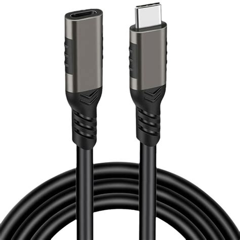 Usb C Extension Cable 3 2 Gen2 100w Typec Male To Female Video Cable Extenders
