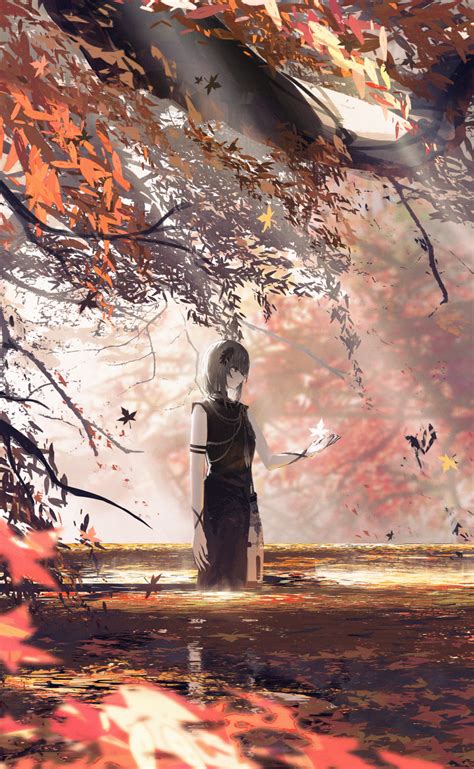 Safebooru 1girl Absurdres Arm At Side Arm Strap Asteroid Ill Autumn