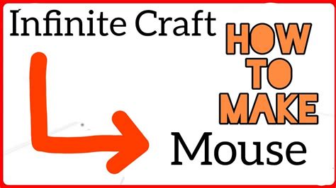 How To Make Mouse In Infinite Craft Youtube